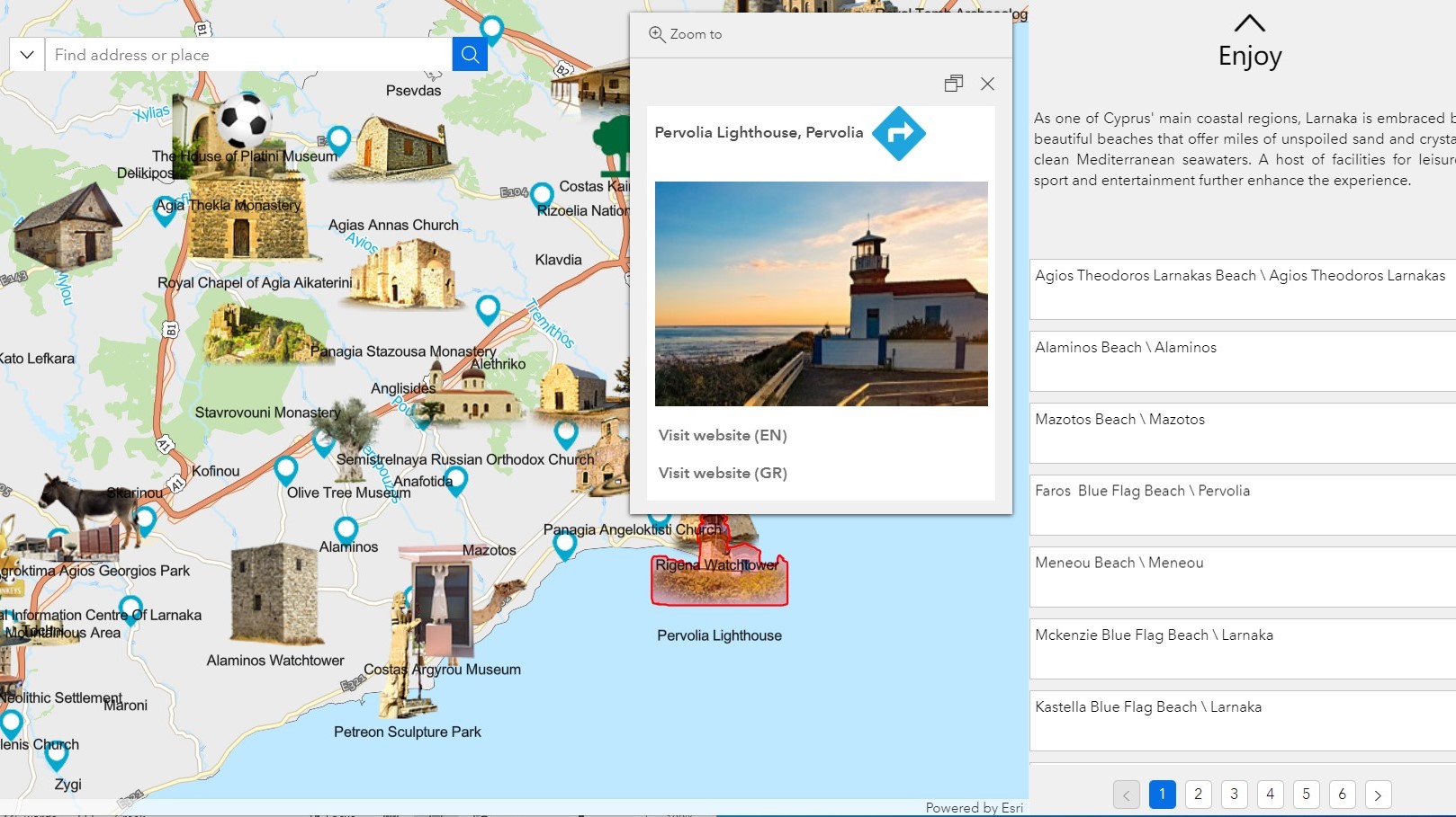 Larnaka Region - larnaka-interactive-map